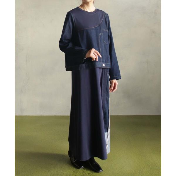 ZOZO問い合わせ番号:104051627ショップ:BITTOKO，ビットコブランド:kese-moi，ケセモイ，BITTOKO，ビットコ商品名:デニムセットアップ風ワンピースカテゴリ:ワンピース/ドレス>ワンピースブランド品番:50...