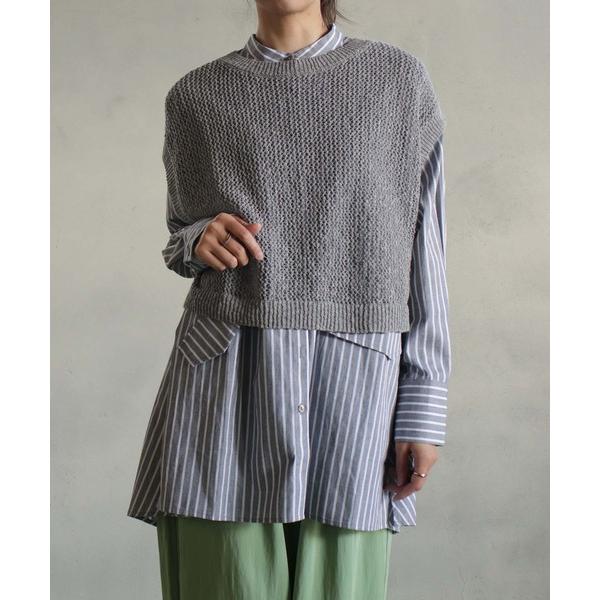 ZOZO問い合わせ番号:104051731ショップ:BITTOKO，ビットコブランド:kese-moi，ケセモイ，BITTOKO，ビットコ商品名:ミックススラブヤーンベストカテゴリ:トップス>ベストブランド品番:51026101素材:...