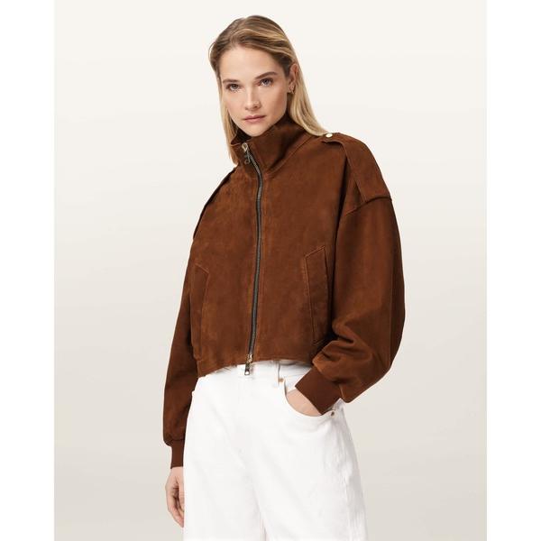 ZOZO問い合わせ番号:104052137ショップ:ALLSAINTS，オールセインツブランド:ALLSAINTS，オールセインツ商品名:LOWDEN SUEDE JACKET | LOWDEN スエード ジャケットカテゴリ:ジャケット/ア...