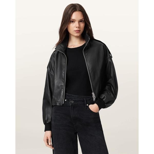 ZOZO問い合わせ番号:104052144ショップ:ALLSAINTS，オールセインツブランド:ALLSAINTS，オールセインツ商品名:LOWDEN LEATHER JACKET | LOWDEN レザー ジャケットカテゴリ:ジャケット/...