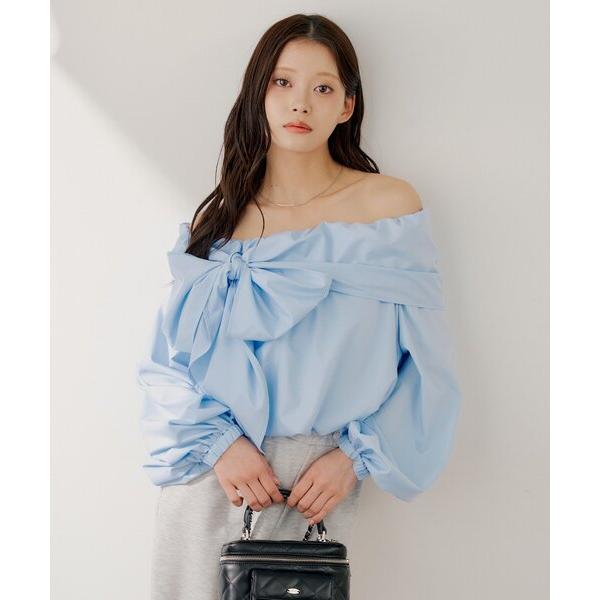 ZOZO問い合わせ番号:104052190ショップ:Chico，チコブランド:Chico，チコ商品名:オフショルリボンバルーンブラウスカテゴリ:トップス>シャツ/ブラウスブランド品番:CHZ1061204A0002素材:【無地(IVO...