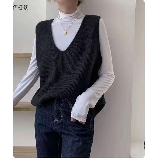 ZOZO問い合わせ番号:104052564ショップ:Bonjour Sagan，ボンジュールサガンブランド:I.O.E，アイオイ商品名:ベーシックVネックニットベストカテゴリ:トップス>ベストブランド品番:IOE6FVT102素材:レ...