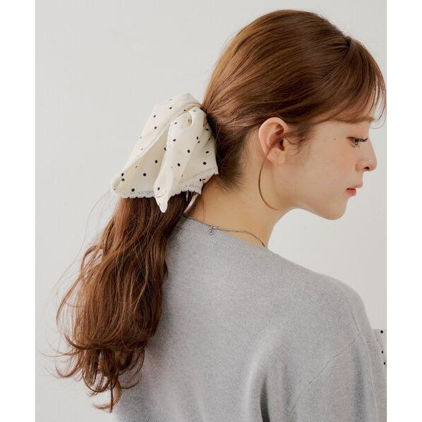 ZOZO問い合わせ番号:104052576ショップ:Chico，チコブランド:Chico，チコ商品名:レース付きスクエアドットシュシュカテゴリ:ヘアアクセサリー>シュシュブランド品番:CHZ1061211A0002素材:本体：ポリエス...