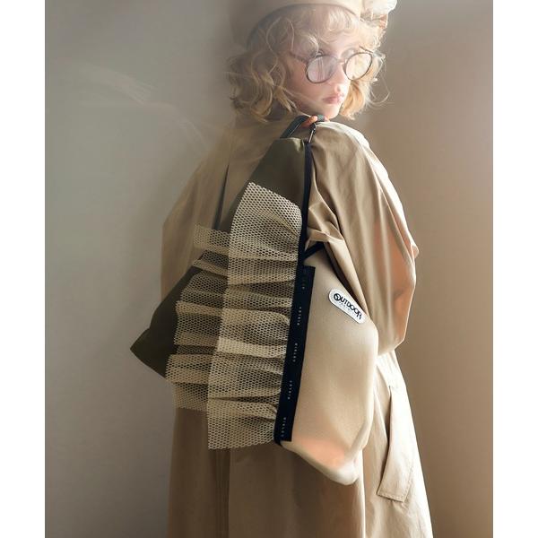 ZOZO問い合わせ番号:104053020ショップ:Three Four Time，スリーフォータイムブランド:Cepica，セピカ商品名:【RISLEY×OUTDOOR PRODUCTS】トライアングルフリルメッシュバッグカテゴリ:バッグ...