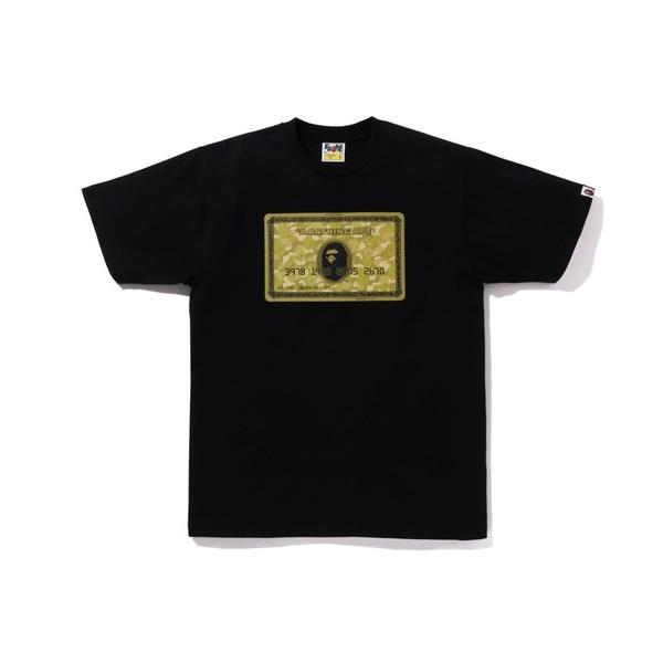 ZOZO問い合わせ番号:104053034ショップ:A BATHING APE，ア ベイシング エイプブランド:A BATHING APE，アベイシングエイプ商品名:BAPE CARD TEE BAPECカテゴリ:トップス>Tシャツ/...
