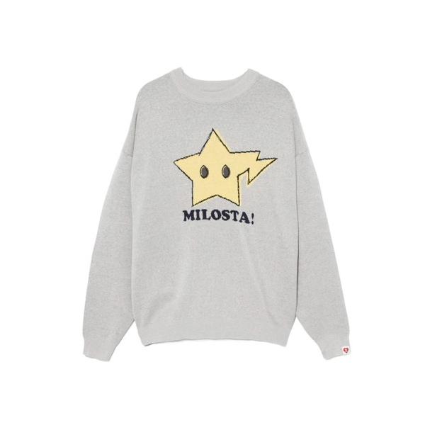 ZOZO問い合わせ番号:104053314ショップ:A BATHING APE，ア ベイシング エイプブランド:A BATHING APE，アベイシングエイプ商品名:MILOSTA CREWNECK SWEATERカテゴリ:トップス>...