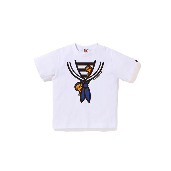 ZOZO問い合わせ番号:104053513ショップ:A BATHING APE，ア ベイシング エイプブランド:A BATHING APE，アベイシングエイプ商品名:MILO FAKE MARINE TEEカテゴリ:トップス>Tシャツ...