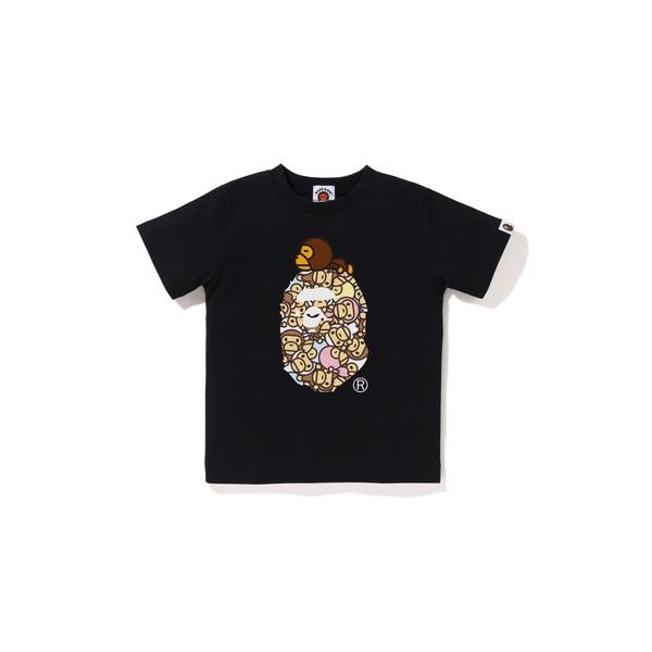 ZOZO問い合わせ番号:104053514ショップ:A BATHING APE，ア ベイシング エイプブランド:A BATHING APE，アベイシングエイプ商品名:ALL BABY MILO MULTI MILO ON BIG APE T...