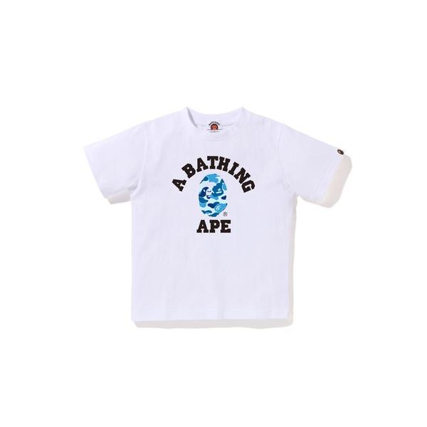 ZOZO問い合わせ番号:104053516ショップ:A BATHING APE，ア ベイシング エイプブランド:A BATHING APE，アベイシングエイプ商品名:ABC CAMO COLLEGE TEEカテゴリ:トップス>Tシャツ...