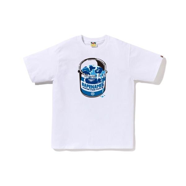 ZOZO問い合わせ番号:104053577ショップ:A BATHING APE，ア ベイシング エイプブランド:A BATHING APE，アベイシングエイプ商品名:ABC CAMO PAINT CAN TEEカテゴリ:トップス>Tシ...