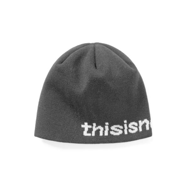 ZOZO問い合わせ番号:104053687ショップ:thisisneverthat，ディスイズネバーザットブランド:thisisneverthat，ディスイズネバーザット商品名:SP-Logo No Cuff Beanieカテゴリ:帽子&g...