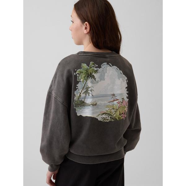 『タイムセール実施中』ZOZO問い合わせ番号:104053760ショップ:GAP，ギャップブランド:GAP，ギャップ，Disney，ディズニー商品名:Gap × ディズニー ヴィンテージソフト オーバーサイズ スウェットシャツ (キッズ)カ...