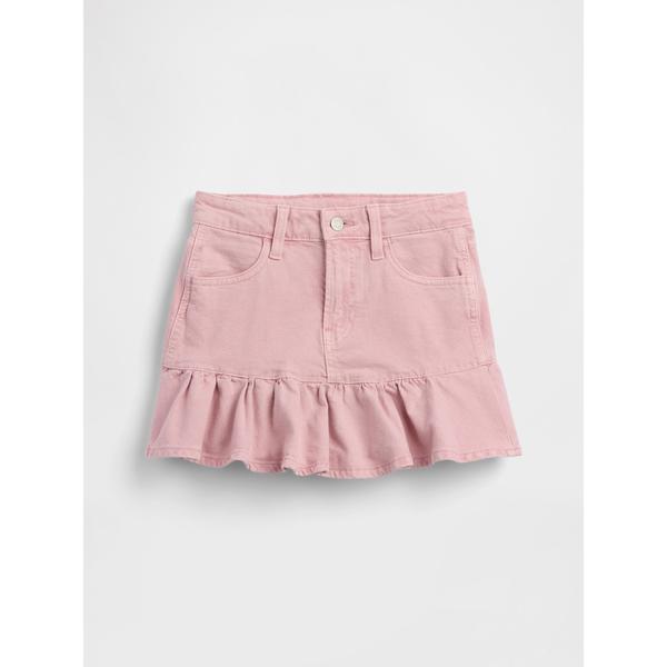 『タイムセール実施中』ZOZO問い合わせ番号:104053813ショップ:GAP，ギャップブランド:GAP，ギャップ商品名:デニム ラッフルフリルスカート (キッズ)カテゴリ:スカート>スカートブランド品番:890606素材:コットン...