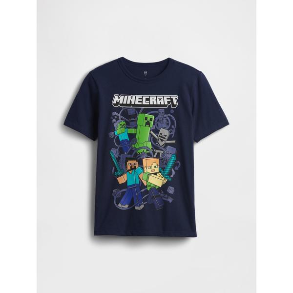 『タイムセール実施中』ZOZO問い合わせ番号:104053815ショップ:GAP，ギャップブランド:GAP，ギャップ商品名:GapKids マインクラフト グラフィックTシャツカテゴリ:トップス>Tシャツ/カットソーブランド品番:89...