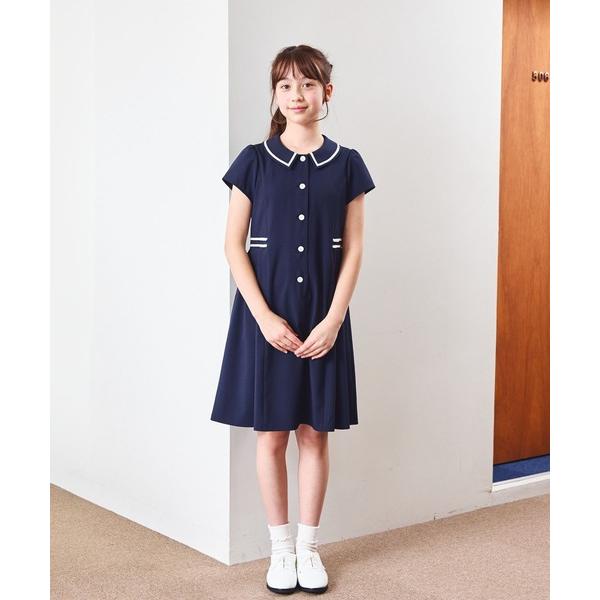 ZOZO問い合わせ番号:104053885ショップ:CHOPIN，ショパンブランド:CHOPIN，ショパン商品名:【速乾、接触冷感】COOLMAXラインワンピース（ジュニア/140〜160cm）カテゴリ:ワンピース/ドレス>ワンピース...
