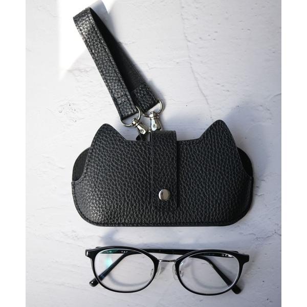 『タイムセール実施中』ZOZO問い合わせ番号:104053887ショップ:Port，ポートブランド:Port，ポート商品名:【 Port / ポート 】 ストラップ付き キャット メガネ ケース / ねこカテゴリ:ファッション雑貨>メ...