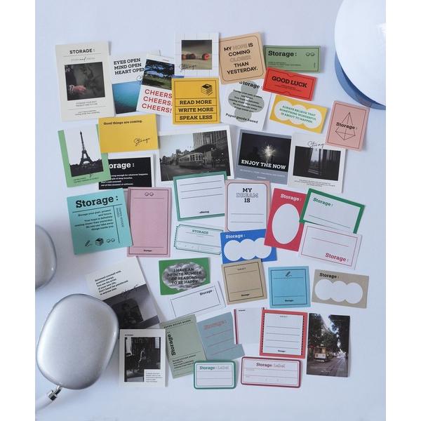 『タイムセール実施中』ZOZO問い合わせ番号:104053931ショップ:RiNc，リンクブランド:ammy.，エイミードット商品名:【 ammy. / エイミードット 】 ポップ ステッカー シール コラージュ / 40枚入りカテゴリ:イ...