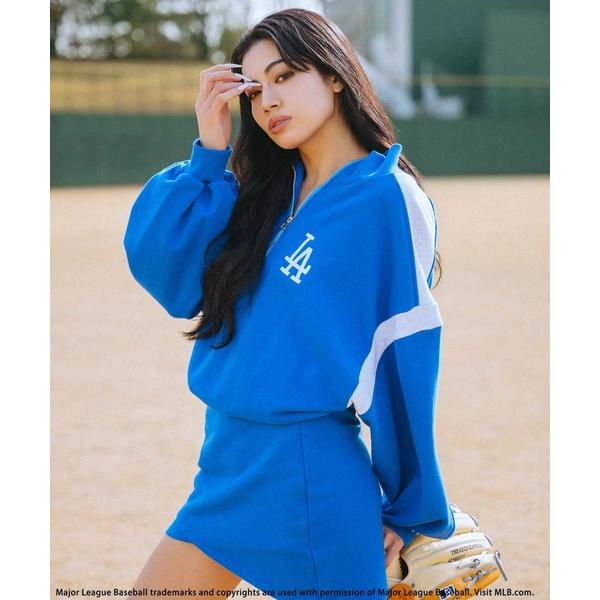 参考価格：13，200円発売時期：2025年01月コンディション：B（目立つ使用感なし）使用感が少ない、または気にならないアイテムすそ周り：汚れ袖口：色あせ参考商品名：【MLB】配色ドルマンハーフZIPワンピース参考品番：67510121【...