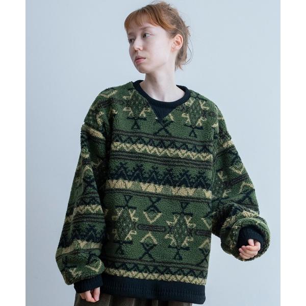 参考価格：10，780円発売時期：2023年11月コンディション：B（目立つ使用感なし）使用感が少ない、または気にならないアイテム全体的：繊維付着、毛玉参考商品名：Universal Style Wear ナバホ クルーネック参考品番：63...