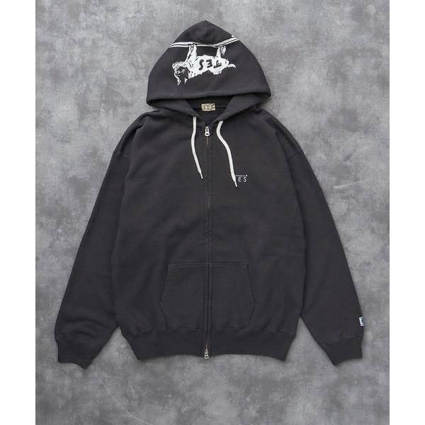 参考価格：19，800円発売時期：2025年09月コンディション：B（目立つ使用感なし）使用感が少ない、または気にならないアイテム全体的：色あせ内側：毛玉参考商品名：TES LOCAL CREW ZIP PARKA / スウェットパーカー参...