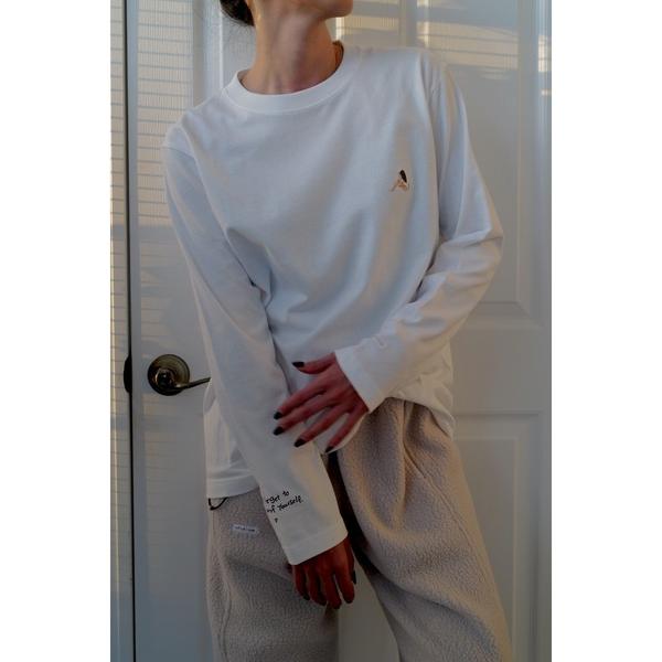 参考価格：6，600円発売時期：2025年01月コンディション：A（使用感なし）数回使用した程度で使用感が感じられないアイテム参考商品名：Message Long Sleeve Tee /メッセージロングスリーブT参考品番：AS25SS-C...