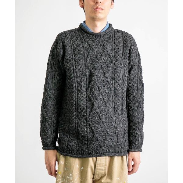 参考価格：17，930円発売時期：2024年10月コンディション：A（使用感なし）数回使用した程度で使用感が感じられないアイテム参考商品名：[ aran ] ARAN WOOLLEN MILLS SWEATER / ヘリテージアランセーター...