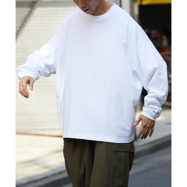 参考価格：4，994円発売時期：2024年08月コンディション：A（使用感なし）数回使用した程度で使用感が感じられないアイテム参考商品名：限定展開 CHOW DOWN/チャウダウン ワイドシルエット ワンポイント刺繍 クルーネック ロングス...