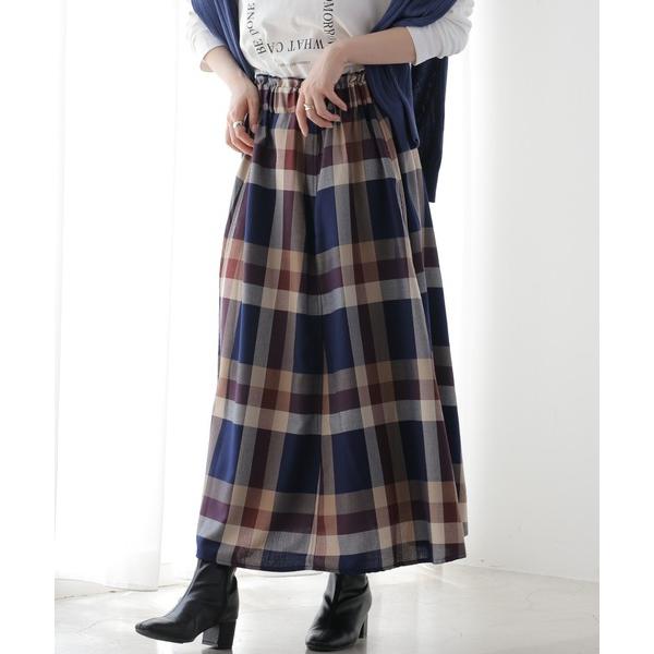 『セール実施中』参考価格：6，050円発売時期：2023年08月コンディション：B（目立つ使用感なし）使用感が少ない、または気にならないアイテム内側：色あせ参考商品名：秋冬コーデに活躍まちがいなし。ビッグチェックスカート参考品番：54022...