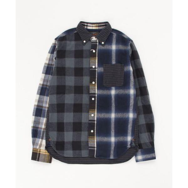 『タイムセール実施中』参考価格：16，500円発売時期：2022年10月コンディション：A（使用感なし）数回使用した程度で使用感が感じられないアイテム付属品：スペアボタン参考商品名：BEAMS PLUS / ネル シャギーチェック パネル ...