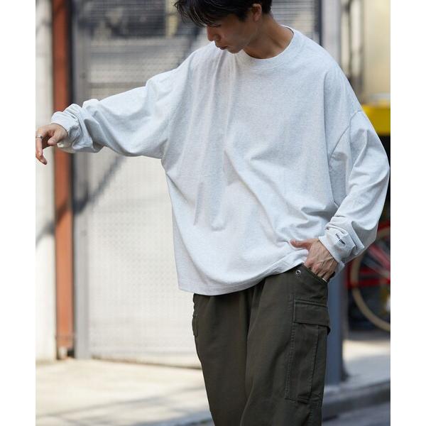 参考価格：4，994円発売時期：2024年08月コンディション：A（使用感なし）数回使用した程度で使用感が感じられないアイテム参考商品名：限定展開 CHOW DOWN/チャウダウン ワイドシルエット ワンポイント刺繍 クルーネック ロングス...