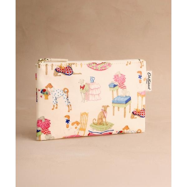 ZOZO問い合わせ番号:104089054ショップ:Cath Kidston，キャス キッドソンブランド:Cath Kidston，キャスキッドソン商品名:ジップド パース Hackney Dogsカテゴリ:財布/小物>ポーチブランド...