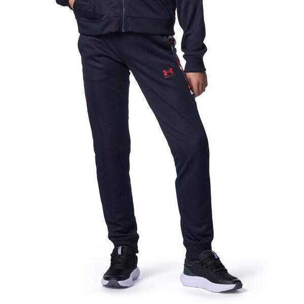 『タイムセール実施中』ZOZO問い合わせ番号:104089441ショップ:UNDER ARMOUR，アンダーアーマーブランド:UNDER ARMOUR，アンダーアーマー商品名:UAプリント ブロック トラックパンツ（トレーニング/キッズ）カ...