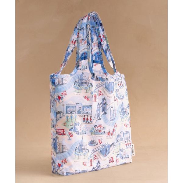 『タイムセール実施中』ZOZO問い合わせ番号:104089797ショップ:Cath Kidston，キャス キッドソンブランド:Cath Kidston，キャスキッドソン商品名:ミニ フォルダウェイ ショッパー London Townカテゴ...