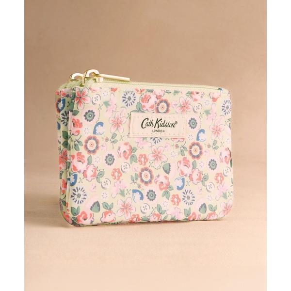 『タイムセール実施中』ZOZO問い合わせ番号:104089814ショップ:Cath Kidston，キャス キッドソンブランド:Cath Kidston，キャスキッドソン商品名:ダブル ジップドパース Pearly Queen Ditsyカ...