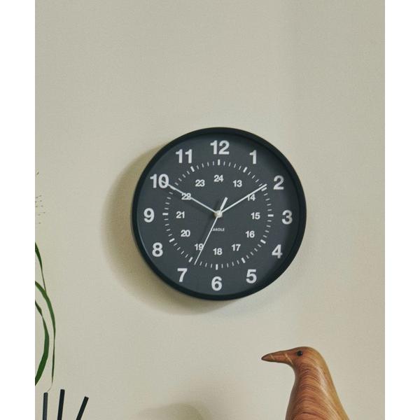 ZOZO問い合わせ番号:104090022ショップ:LAKOLE，ラコレブランド:LAKOLE，ラコレ商品名:Wクロック[シンプル] / 634986カテゴリ:インテリア>掛け時計ブランド品番:634986素材:材質：ポリプロピレン原...