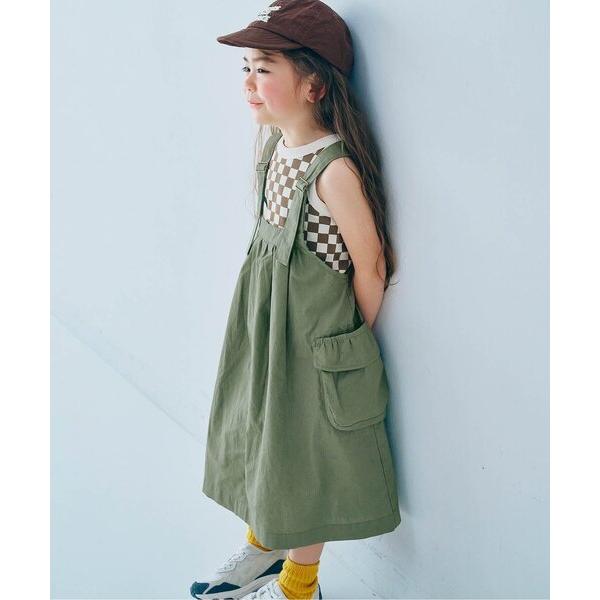 ZOZO問い合わせ番号:104090059ショップ:F.O.Online Store，エフオーオンラインストアブランド:p.premier，ピードットプルミエ商品名:BIGポケットジャンスカカテゴリ:ワンピース/ドレス>ジャンパースカ...