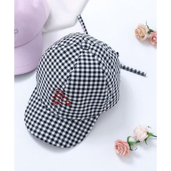 ZOZO問い合わせ番号:104090060ショップ:F.O.Online Store，エフオーオンラインストアブランド:apres les cours，アプレレクール商品名:【UVカット/接触冷感】後ろリボンロゴ刺繍キャップカテゴリ:帽子&...