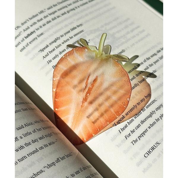 ZOZO問い合わせ番号:104090504ショップ:Vini，ヴィニブランド:Vini，ヴィニ商品名:フルーツ Bookmark 透明栞 しおり ブックマーカーカテゴリ:音楽/本・雑誌>本ブランド品番:VNS-ZA-2602-108-...