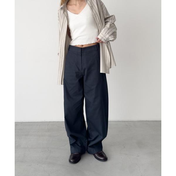 『タイムセール実施中』ZOZO問い合わせ番号:104090668ショップ:CANAL JEAN，キャナルジーンブランド:CANAL JEAN，キャナルジーン，El mar，エルマール商品名:El mar　サイドシームコットンパンツカテゴリ:...