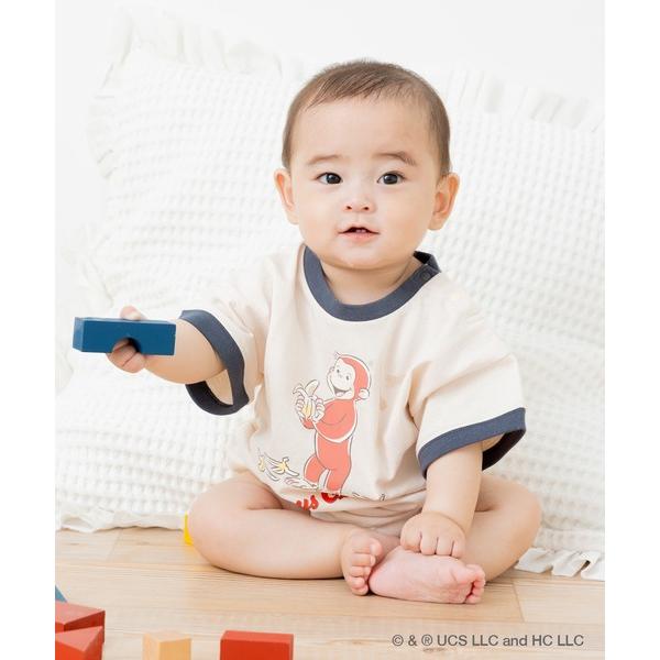 『タイムセール実施中』※このアイテムは返品・交換対象外商品です。ZOZO問い合わせ番号:104090846ショップ:JAM ＆ LINK，ジャムアンドリンクブランド:chil2，チルツー商品名:〈おさるのジョージ〉半袖ロンパースカテゴリ:マ...