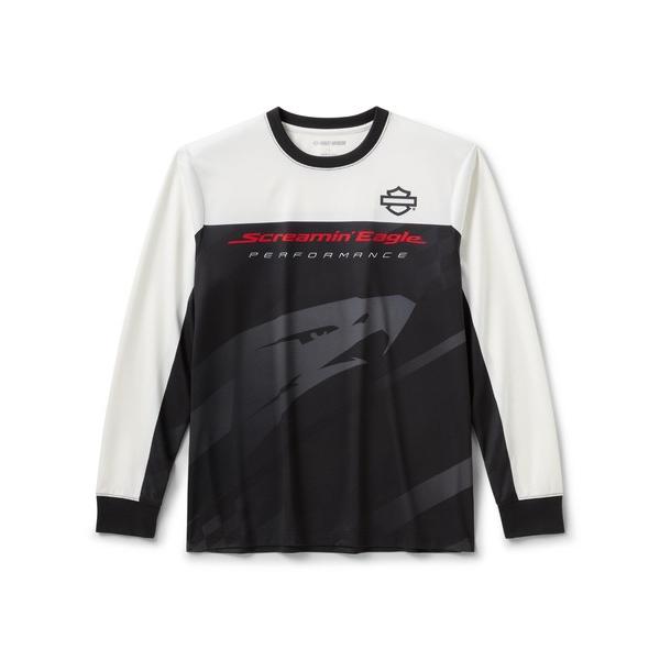 ZOZO問い合わせ番号:104091261ショップ:HARLEY-DAVIDSON，ハーレーダビッドソンブランド:Harley-Davidson，ハーレーダビッドソン商品名:Screamin' Eagle(R) レースジャージカテゴリ:トッ...
