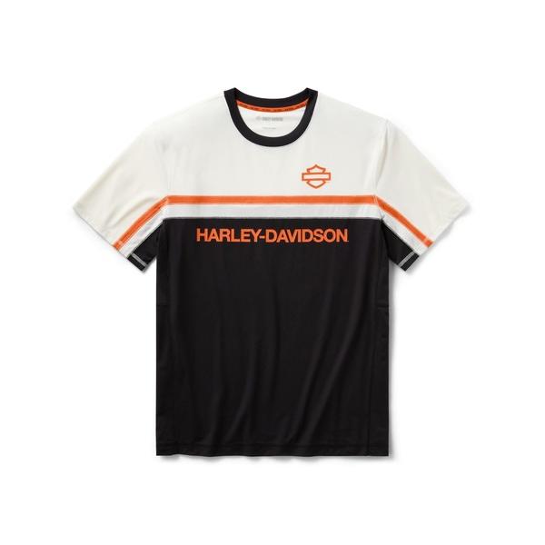 ZOZO問い合わせ番号:104091264ショップ:HARLEY-DAVIDSON，ハーレーダビッドソンブランド:Harley-Davidson，ハーレーダビッドソン商品名:H-D(R)TECH ベンテッド 半袖ニット クルーカテゴリ:トッ...