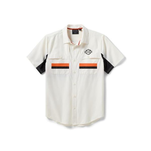 ZOZO問い合わせ番号:104091267ショップ:HARLEY-DAVIDSON，ハーレーダビッドソンブランド:Harley-Davidson，ハーレーダビッドソン商品名:H-D(R)TECH ベンテッド 半袖シャツカテゴリ:トップス&g...