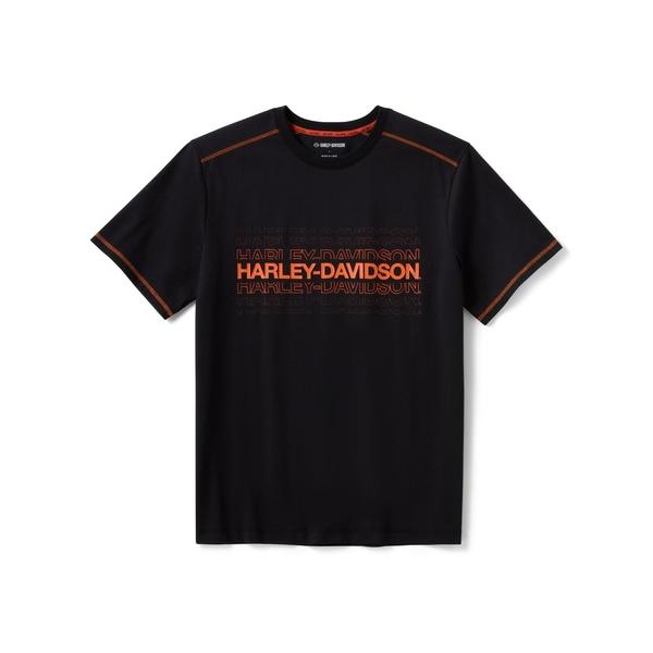 ZOZO問い合わせ番号:104091290ショップ:HARLEY-DAVIDSON，ハーレーダビッドソンブランド:Harley-Davidson，ハーレーダビッドソン商品名:H-D(R)TECH COOLMAX(R) Tシャツカテゴリ:トッ...