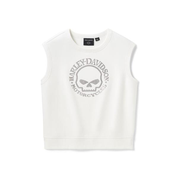 ZOZO問い合わせ番号:104091346ショップ:HARLEY-DAVIDSON，ハーレーダビッドソンブランド:Harley-Davidson，ハーレーダビッドソン商品名:Willie G(TM)スカル・ブリング ノースリーブ・クルーネッ...
