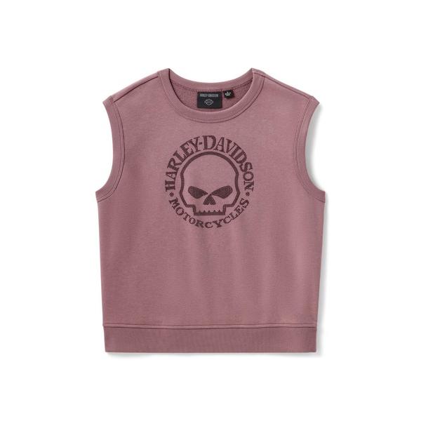 ZOZO問い合わせ番号:104091350ショップ:HARLEY-DAVIDSON，ハーレーダビッドソンブランド:Harley-Davidson，ハーレーダビッドソン商品名:Willie G(TM)スカル・ブリング ノースリーブ・クルーネッ...