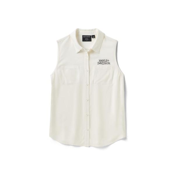 ZOZO問い合わせ番号:104091351ショップ:HARLEY-DAVIDSON，ハーレーダビッドソンブランド:Harley-Davidson，ハーレーダビッドソン商品名:Willie G(TM)スカル・ブリング ノースリーブ・布帛（ふは...