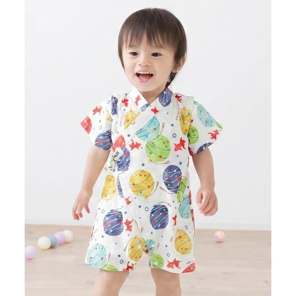 『タイムセール実施中』※このアイテムは返品・交換対象外商品です。ZOZO問い合わせ番号:104091450ショップ:JAM ＆ LINK，ジャムアンドリンクブランド:chil2，チルツー商品名:綿100％ 甚平カバーオールカテゴリ:ママ＆ベ...