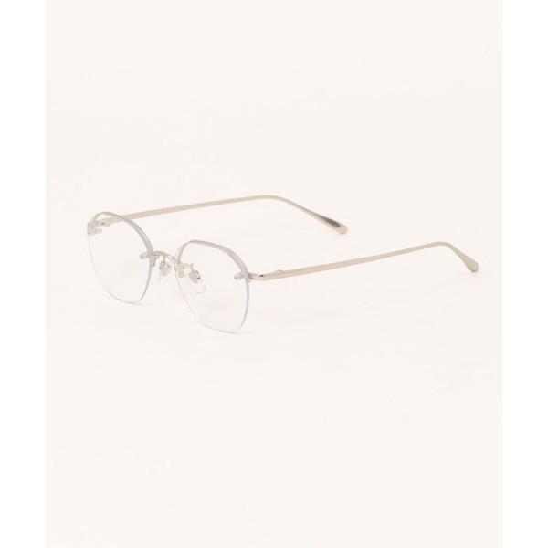 『タイムセール実施中』ZOZO問い合わせ番号:104093174ショップ:BENDER TOKYO，ベンダートウキョウブランド:Revo.，レボ商品名:リムレス ヘキサゴンシェイプ メガネ クリアレンズ 伊達メガネ ツーポイントフレーム フ...