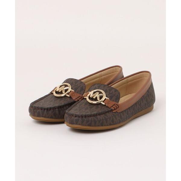 『セール実施中』ZOZO問い合わせ番号:104094289ショップ:MICHAEL KORS，マイケル・コースブランド:MICHAEL KORS，マイケルコース商品名:FULTON モカシン - MKシグネチャーカテゴリ:シューズ>モ...